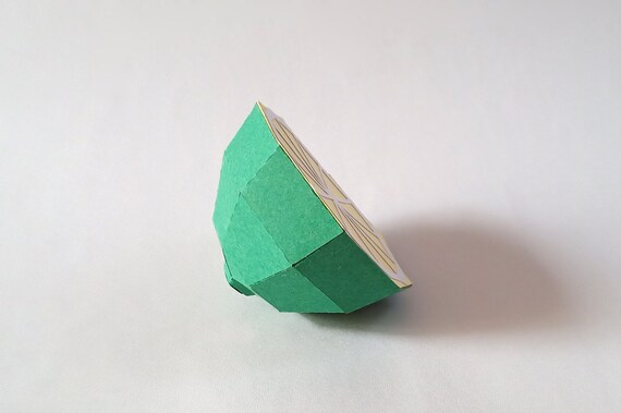 DIY Papercraft Limelow Poly Lemon3d Papercraft Limecitrus - Etsy