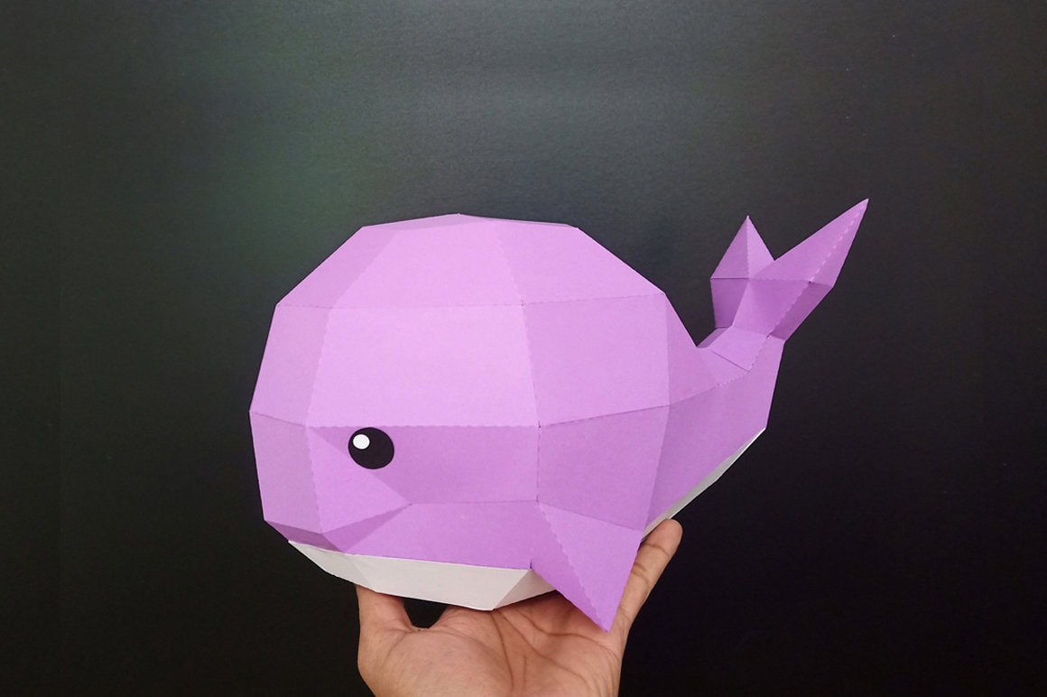Walvis Sjabloon Kleuterschool Walhai' – Wandbild Von Christian