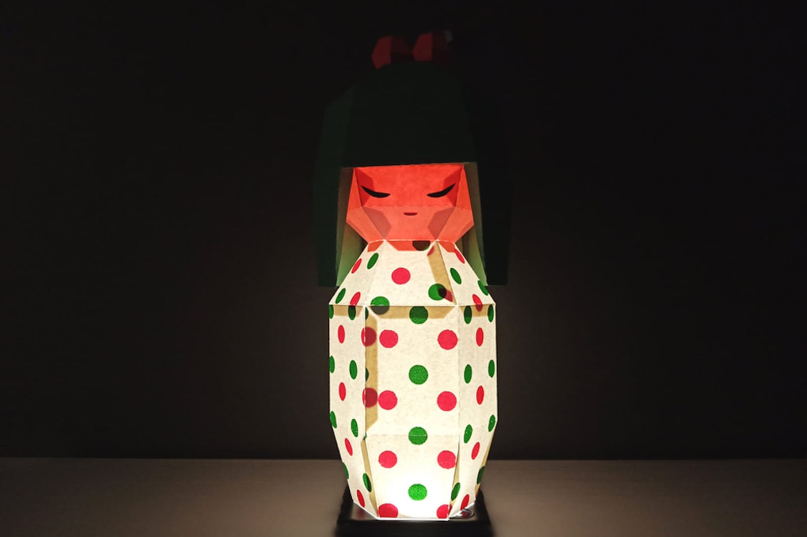 DIY Kokeshi Dollpapercraft Kokeshi Dollkokeshi Santa - Etsy