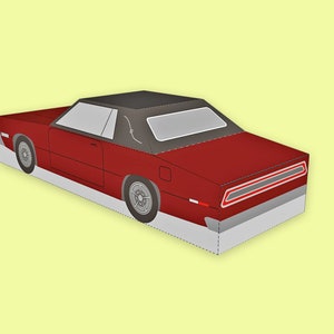 DIY Printable Car Favor,goodies Box,papercraft Car,gift Box,candy Box ...