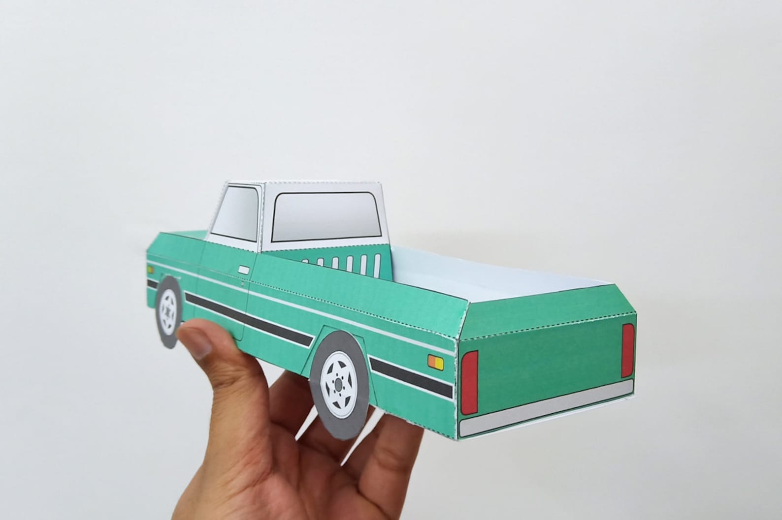 DIY Pick up Truck Favor,party Favor,papercraft Pick up Truck Model ...
