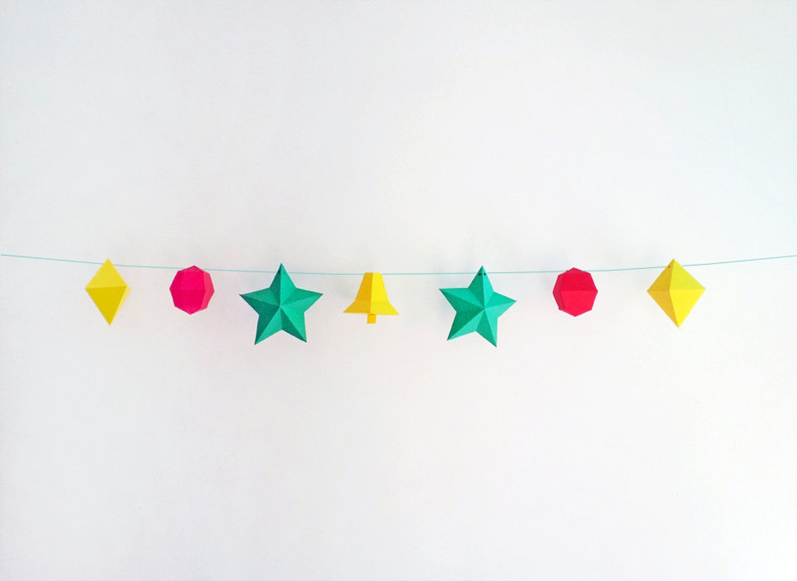 DIY Christmas Bunting,wall Decor,wall Mount,christmas Decoration,party ...