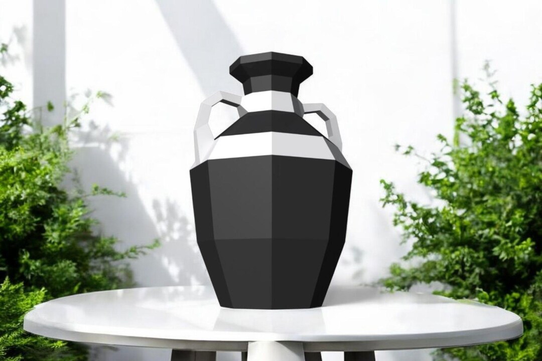 DIY Papercraft Vase Templates, Printable Papercrafts, 3d Paper Model ...