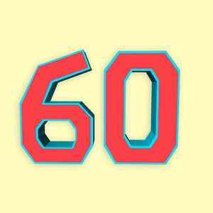 DIY 3D Papercraft Numbers & Letters (digital Templates) - Etsy