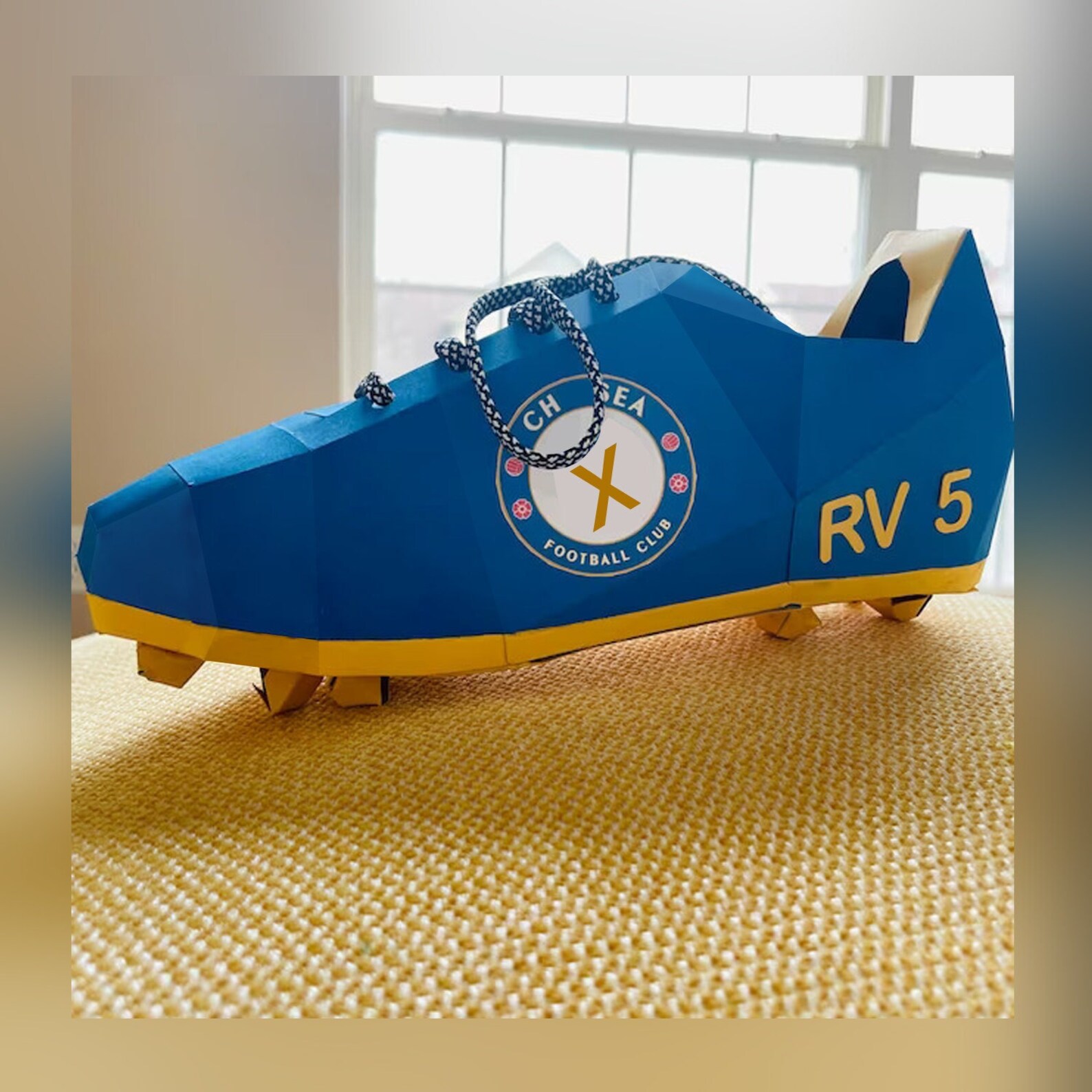 DIY Papercraft Soccer Shoes,cleats Shoe,football Shoes,3d Shoe,paper ...