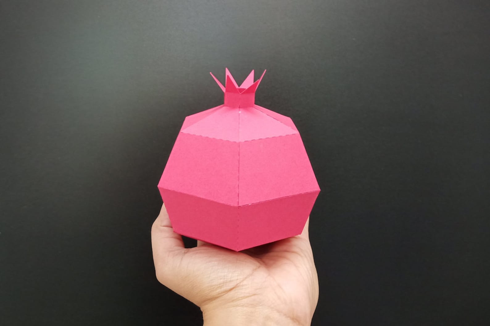 Papercraft Pomegranate Pattern, Party Decoration (digital Download) - Etsy