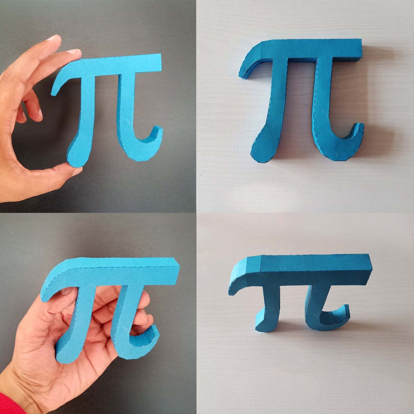 Pi Papercraft pi Decorpi Svgpi Sign Modelpaper Pi | Etsy