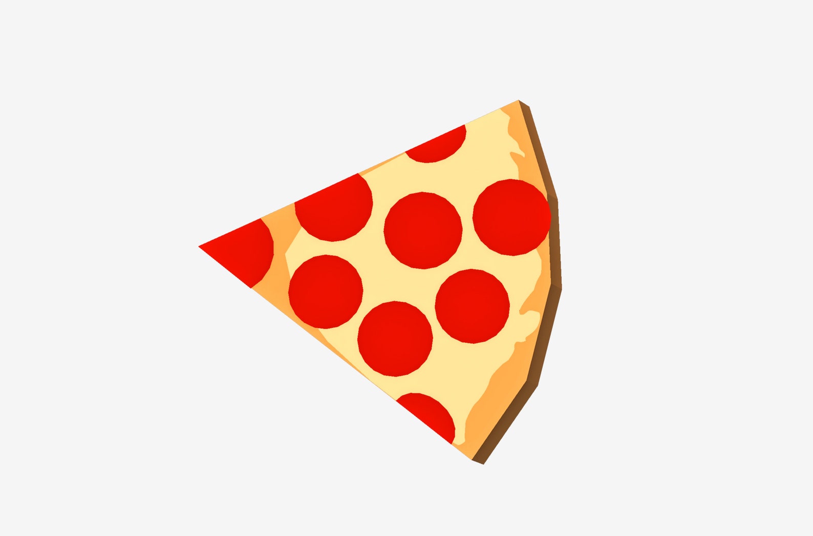 DIY Papercraft Pizza Slice,pepperoni Pizza,salami Pizza,lowpoly Pizza ...