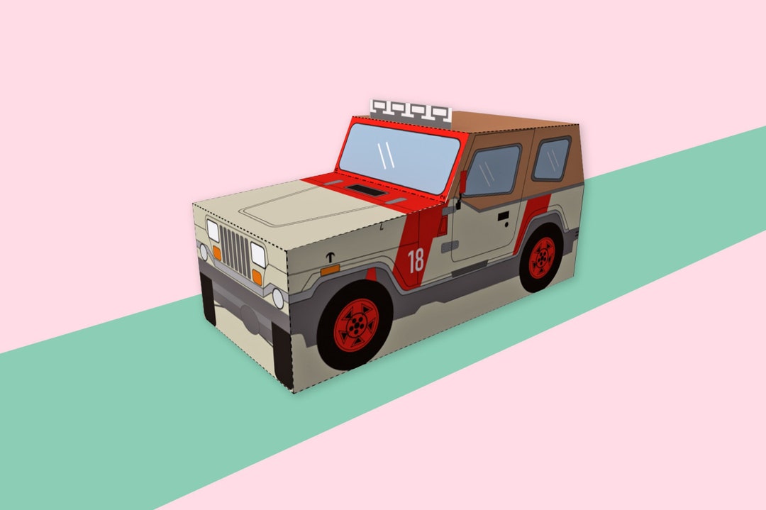 Party Favours for Kids,car Favour,papercraft Car,papercraft Jeep,gift ...