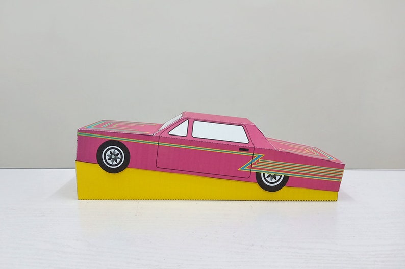 DIY Printable Car Favorpapercraftinstant Digital Download - Etsy