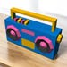 DIY Papercraft Retro Radio Favor Box, Party Props, Music Gifts, for ...