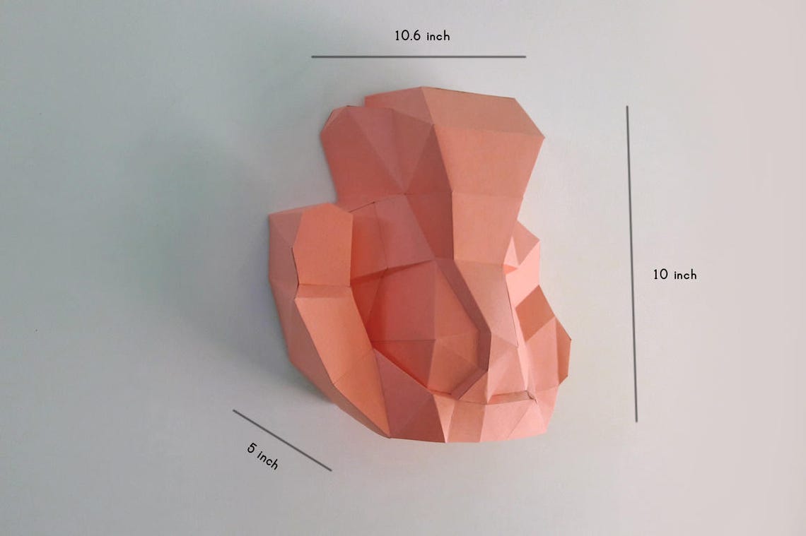 DIY Papercraft Ganesha,papercraft Elephant Sculpture,lord Ganesha ...