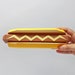 DIY Papercraft Hotdog 3d Papercraft Art Lowpoly Hotdog Papercraft Kit ...