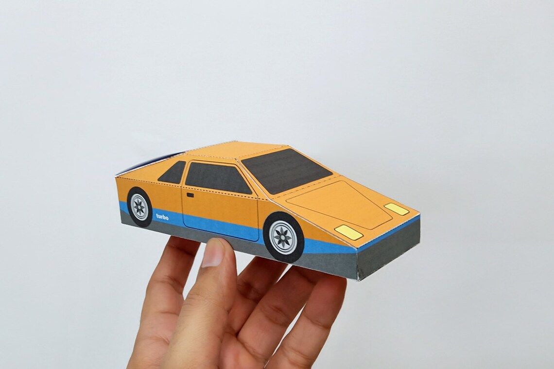 DIY Printable Car Favorpapercraftinstant Digital Download - Etsy