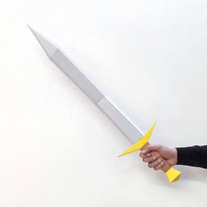 DIY Papercraft Sword ,DIY Papercraft,3d Papercraft,lowpoly,papercraft ...