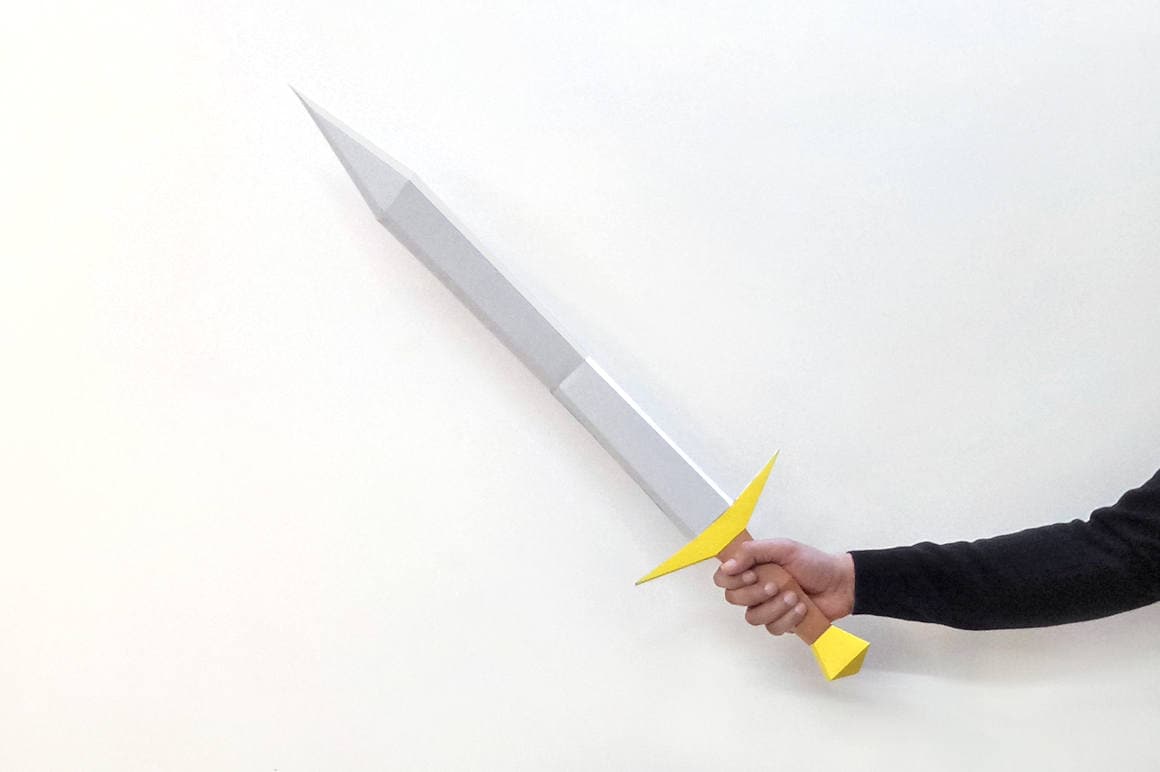 How To Make A Paper Ninja Sword