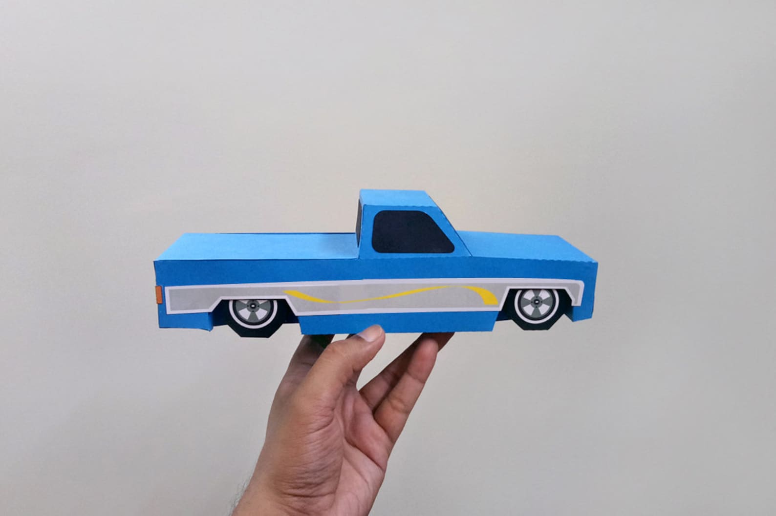 DIY Papercraft Pickup Trucklowrider Truckchevy Truckvintage - Etsy Canada