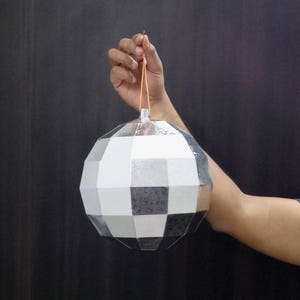 Papercraft Disco Ball,new Year Celebrations,happy New Year Eve,party ...