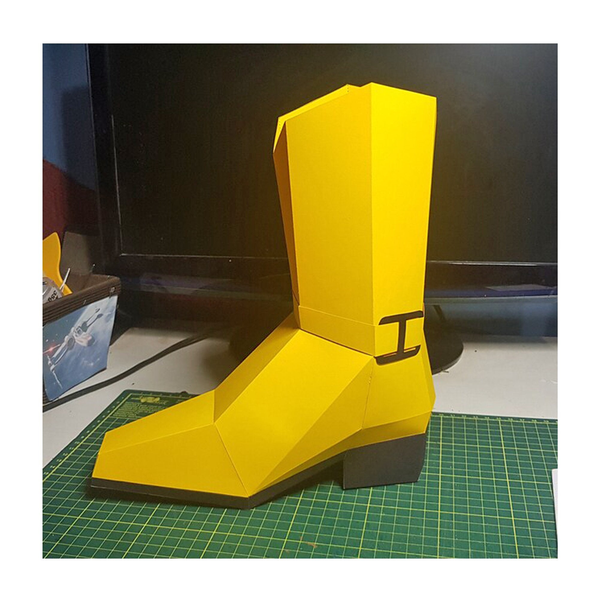 DIY Papercraft Cowgirl Boots Template (digital Download) - Etsy