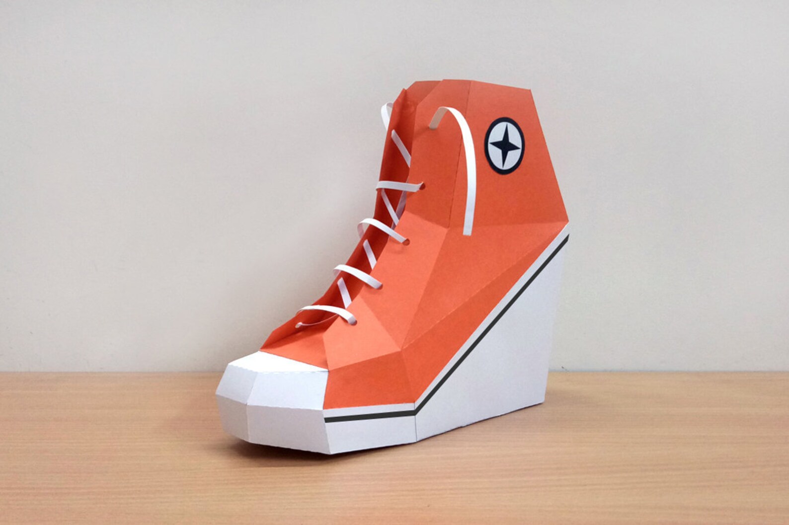 DIY Papercrafts,paper Shoe,canvas Shoe,printable Shoe,3d Shoe Model ...