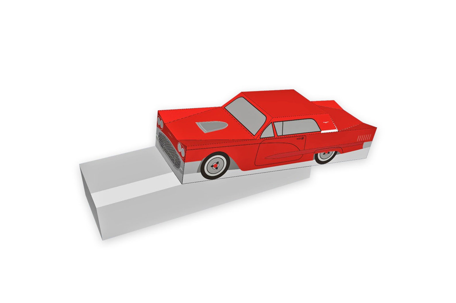 DIY Printable Car Favorgoodies Boxpapercraft Cargift | Etsy