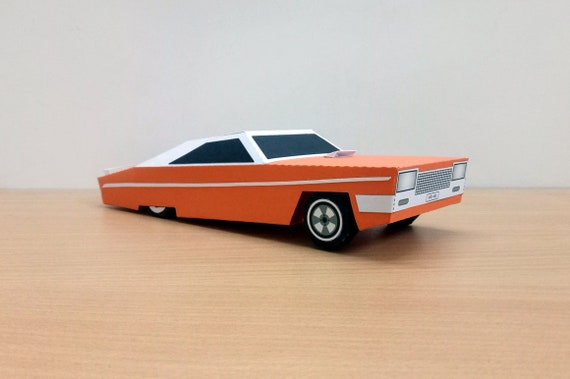 Diy Papercraft Carlowrider Caramerican Musclepaper Car