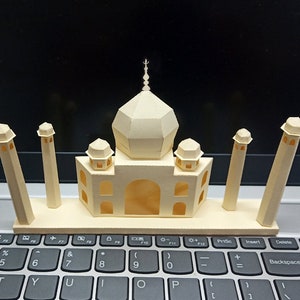 DIY Papercraft Taj Mahal Model,lowpoly Taj Mahal Art,printable Taj ...