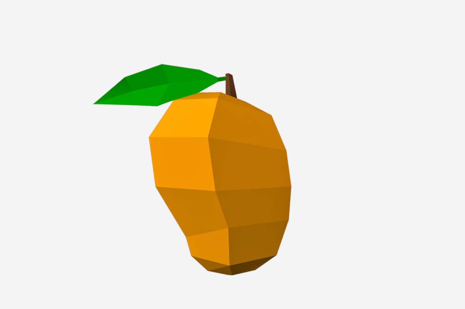 DIY Papercraft Mango, Kitchen Decor, Photography Prop (digital Files ...