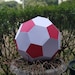 DIY Papercraft Football,printable Football,paper Ball,football Toy ...
