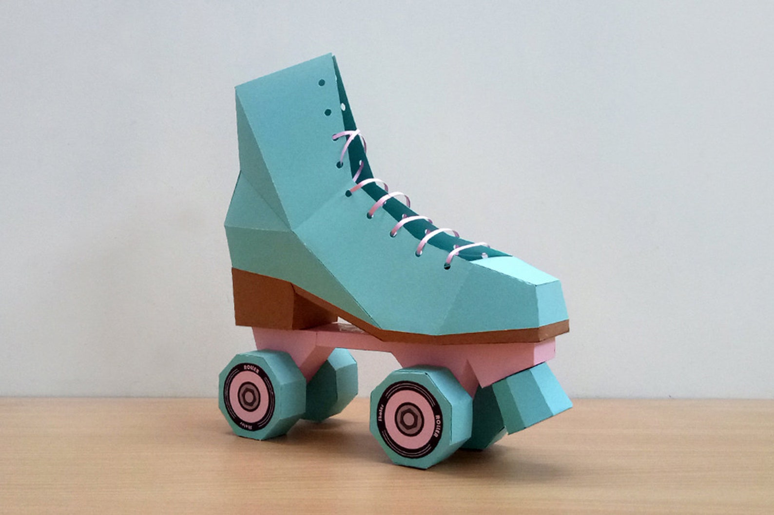 DIY Papercraft Roller Skate Shoes,canvas Shoe,skate Shoes,3d Shoe,paper ...