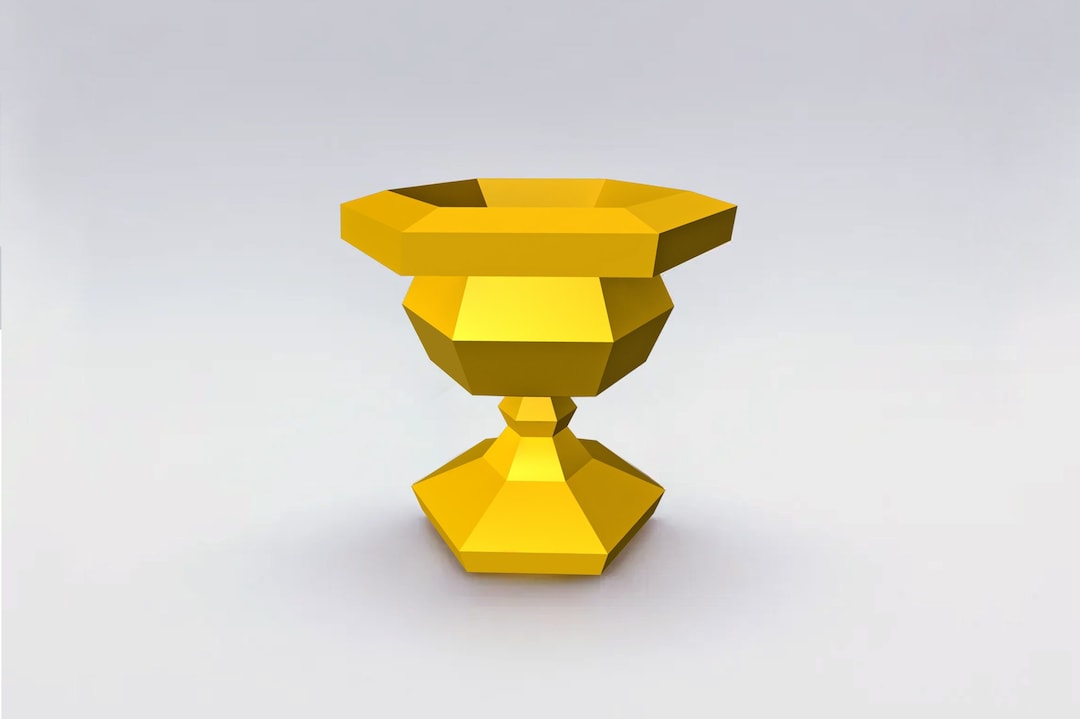 DIY Flower Pot,flower Vase Png,trophy Favor,papercraft Vase,printable Vase,lowpoly Vase,baseball ...