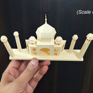 DIY Papercraft Taj Mahal Model,lowpoly Taj Mahal Art,printable Taj ...