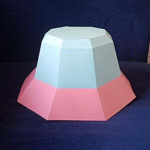 DIY Papercraft Bucket Hat, 3d Cap Templates, Hat Pattern, Hat Print ...