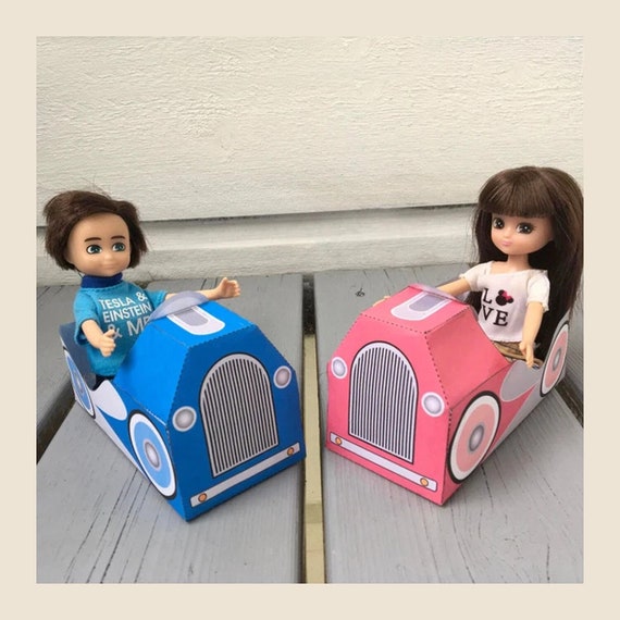 DIY Printable Car Favorpapercraft Cargift Boxcandy - Etsy