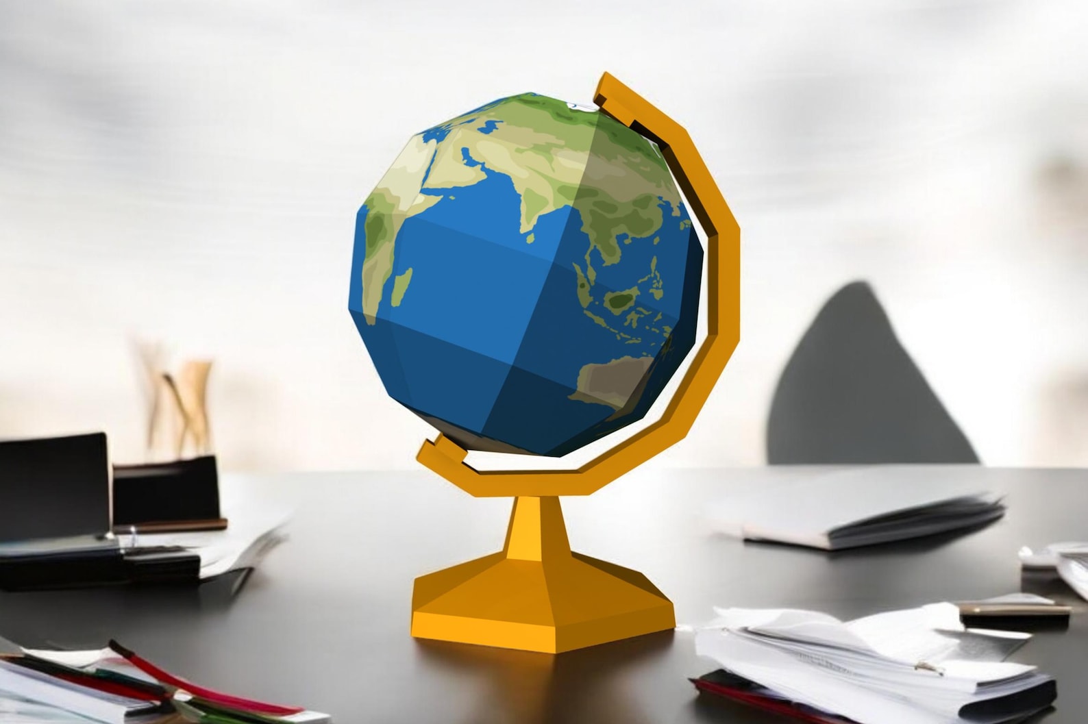 Papercraft Globe Model, Printable World Map (PDF/PNG) - Etsy