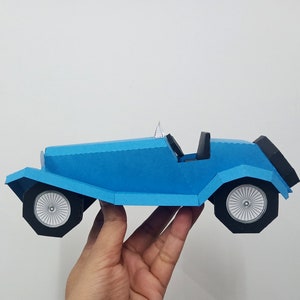 DIY Papercraft Vintage Car,paper Car,3d Papercraft,low Poly Papercraft ...