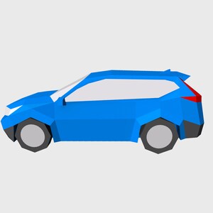 DIY Papercraft Jeep Model,paper Car,3d Papercraft,low Poly Jeep ...