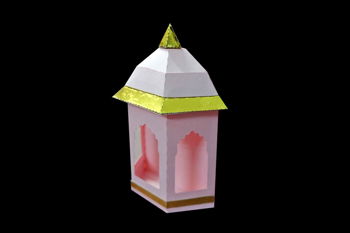 DIY Papercraft Jharokha Window, Fort Design (digital Files) - Etsy