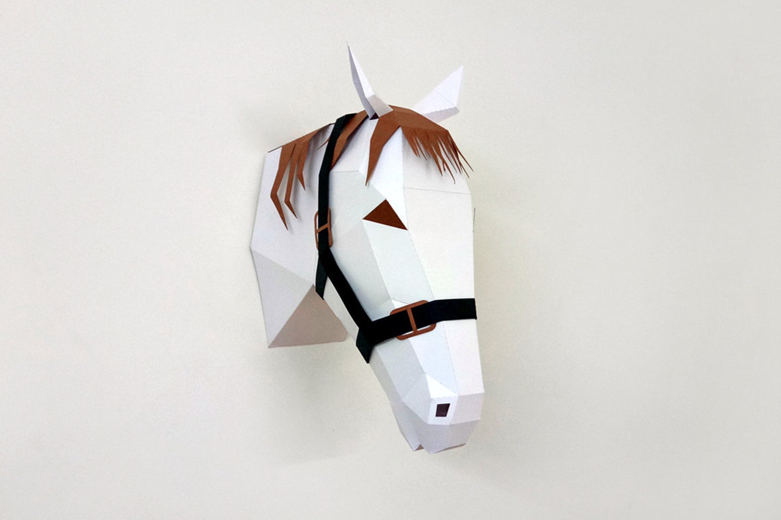 DIY Papercraft Horse 3d Papercraft Horse Pattern Lowpoly - Etsy Canada