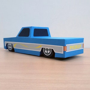 DIY Papercraft Pickup Truck,lowrider Truck,chevy Truck,vintage Car ...