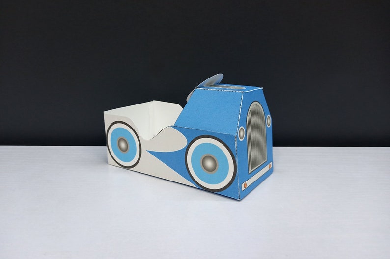 DIY Printable Car Favorpapercraft Cargift Boxcandy | Etsy
