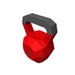 DIY Papercraft Kettlebell, Gym Props, Fitness Props, Lowpoly Kettlebell ...