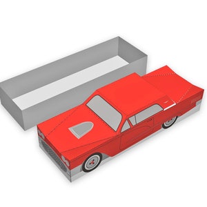 DIY Printable Car Favor,goodies Box,papercraft Car,gift Box,candy Box ...