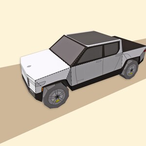 DIY Papercraft Pickup Truck,gifts for Boyfriend,table Decor,origami ...