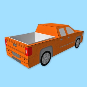 DIY Pick up Truck Favor,party Favor,papercraft Pick up Truck Model ...