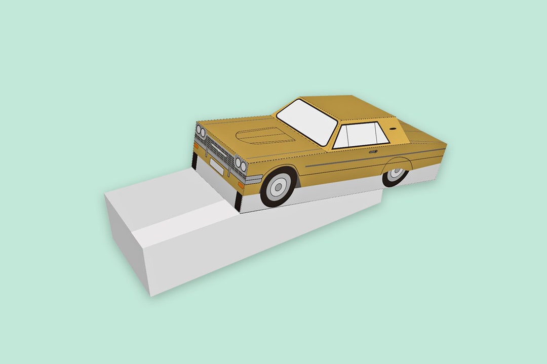 DIY Printable Car Favor,goodies Box,papercraft Car,gift Box,candy Box ...