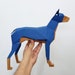 DIY Doberman Sculpture,diy Papercraft Doberman,3d Papercraft Templates ...