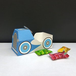 DIY Printable Car Favor,papercraft Car,gift Box,candy Box,tabletop Car ...
