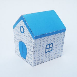 DIY Hut Favor Box, Printable Papercraft (digital Download) - Etsy