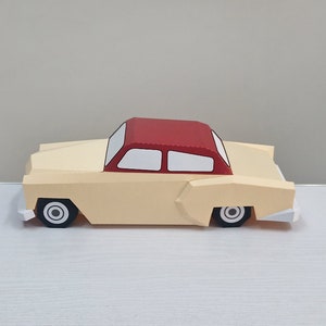 DIY Papercraft Car,paper Car,3d Papercraft,lowpoly Papercraft,printable ...